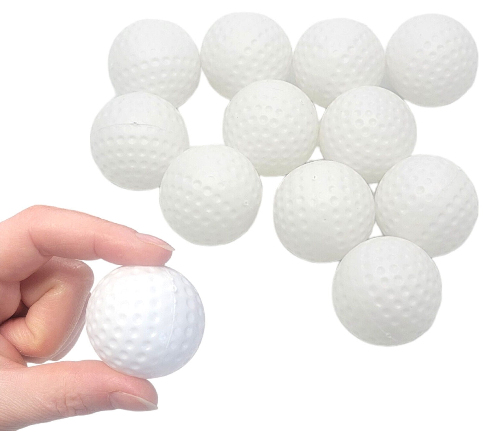 Golf Balls for Kids - 24 Pack (Standard 1.5" Size) Hollow Plastic ...