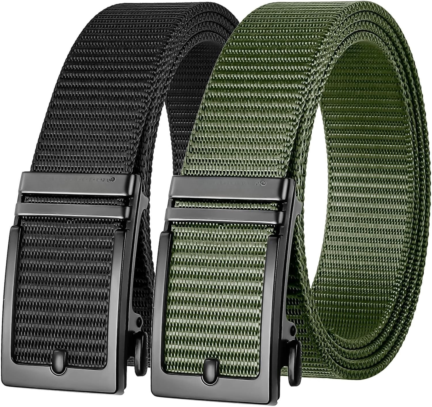 Golf Belts for Men 2 Mens Ratchet Casual Belts for Jeans Adjustable ...