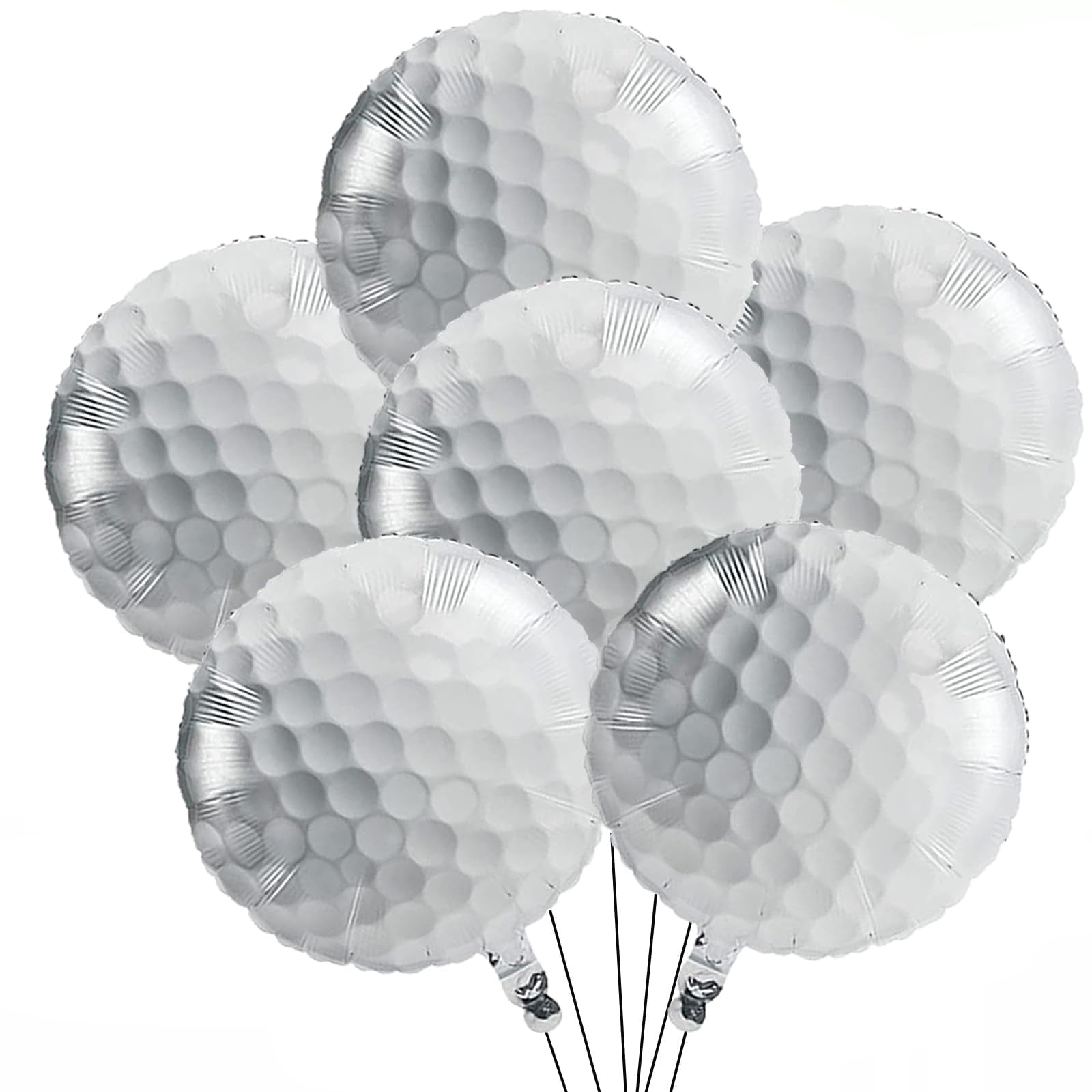 Golf Birthday Party Supplies 6Pcs 18Inch Golf Foil Balloons for Sports ...