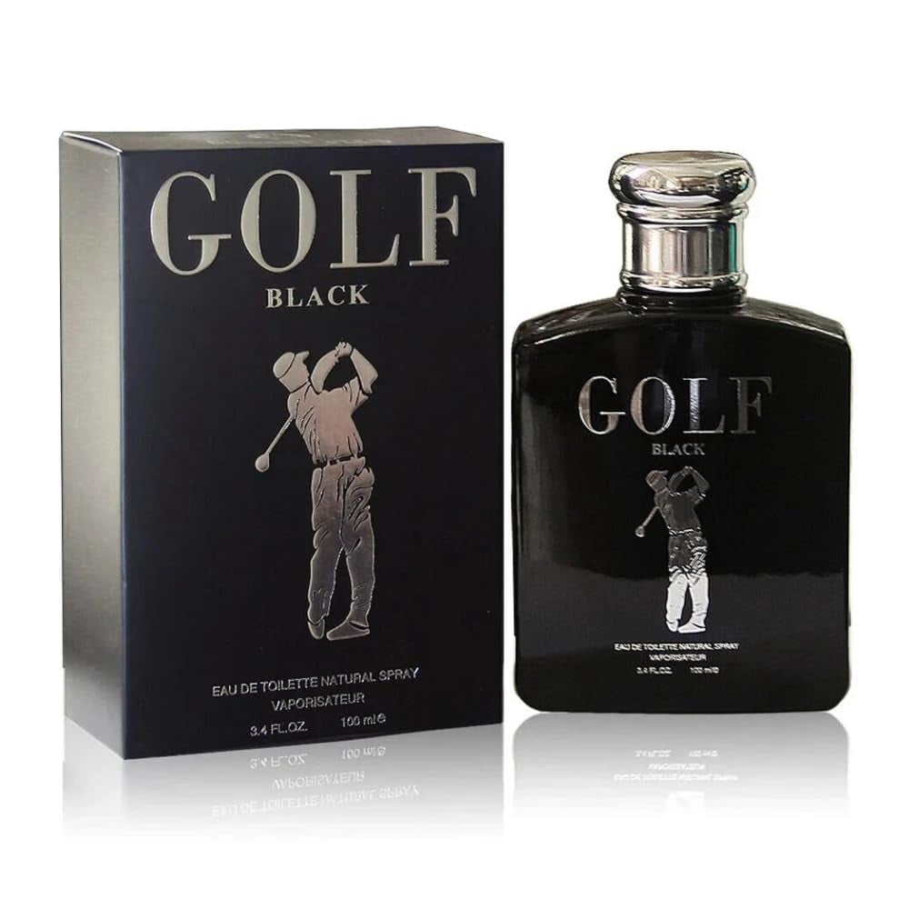 Golf Black Eau de Parfum for Men – 3.4 oz / 100 ml Spray ...
