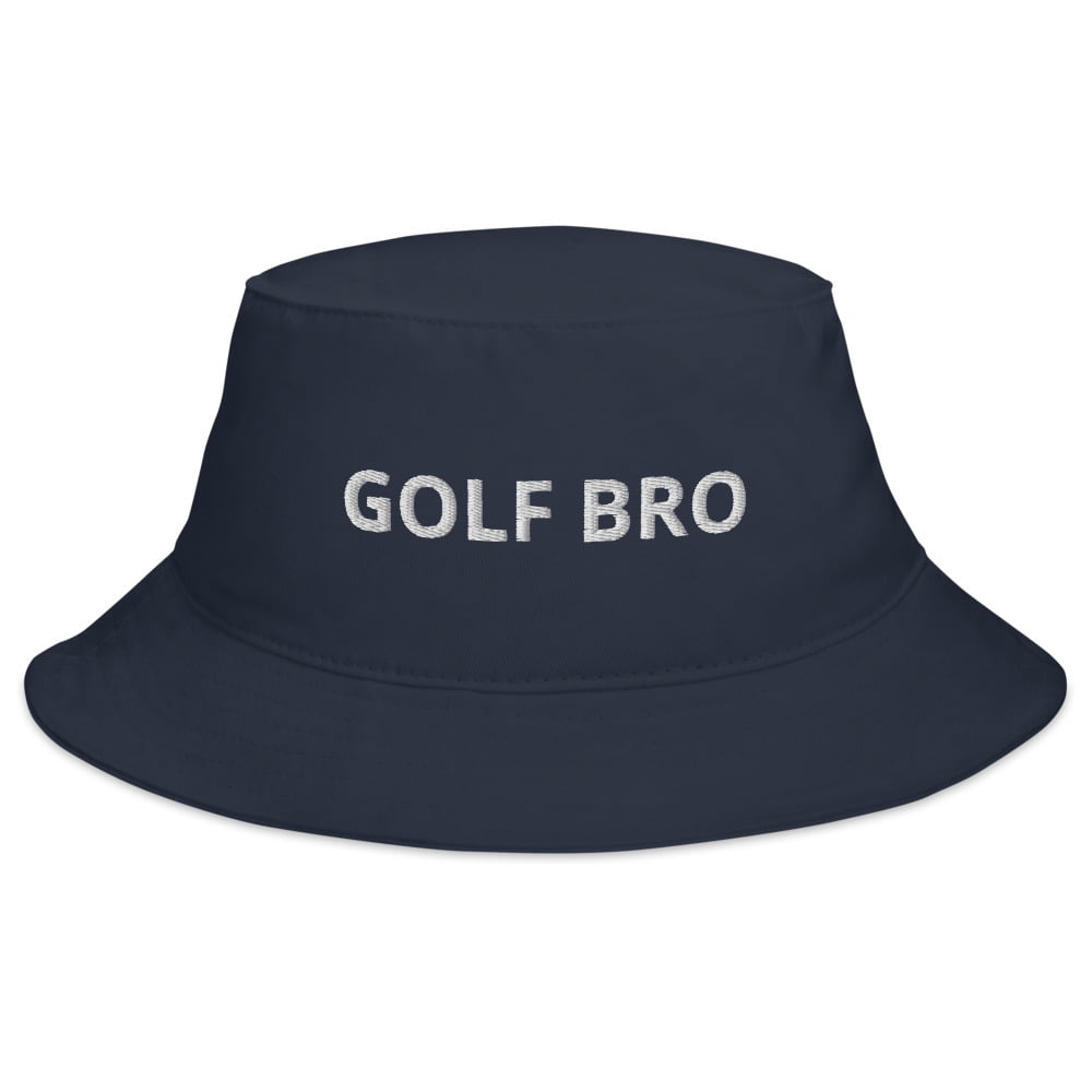 Golf Bro Bucket Hat (Navy) - Walmart.com