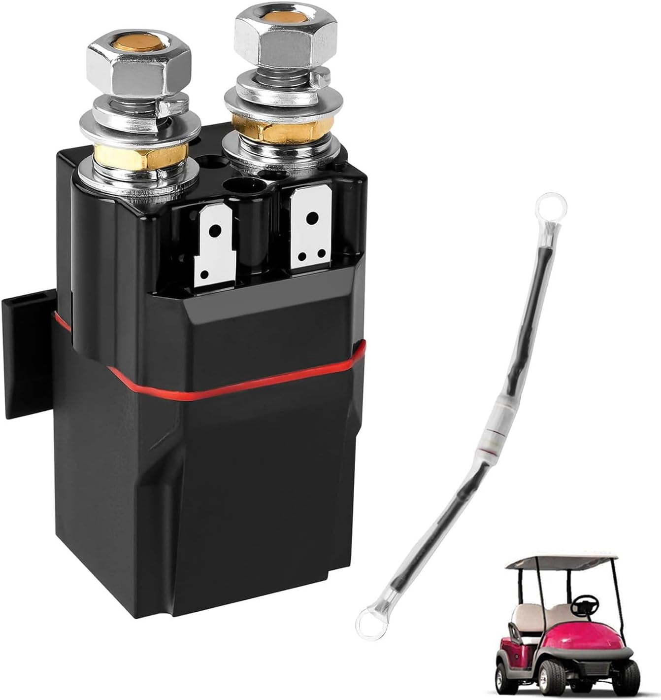 Golf Cart 48 Volt Solenoid with Resistance for Club Car New Models DS ...