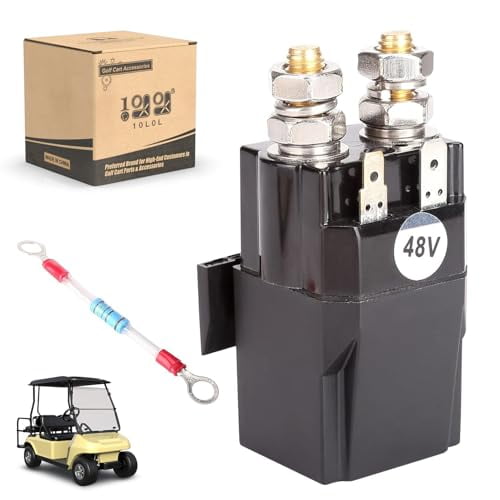 Golf Cart 48V 200A Solenoid with Resistor Assembly Club Car DS ...