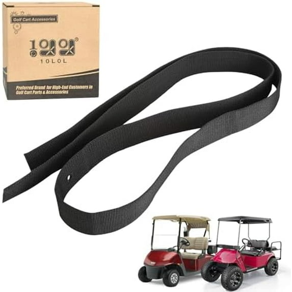 Golf Cart Bag Rack Retainer Strap for EZGO TXT, RXV, Medalist 1994.5-up ...