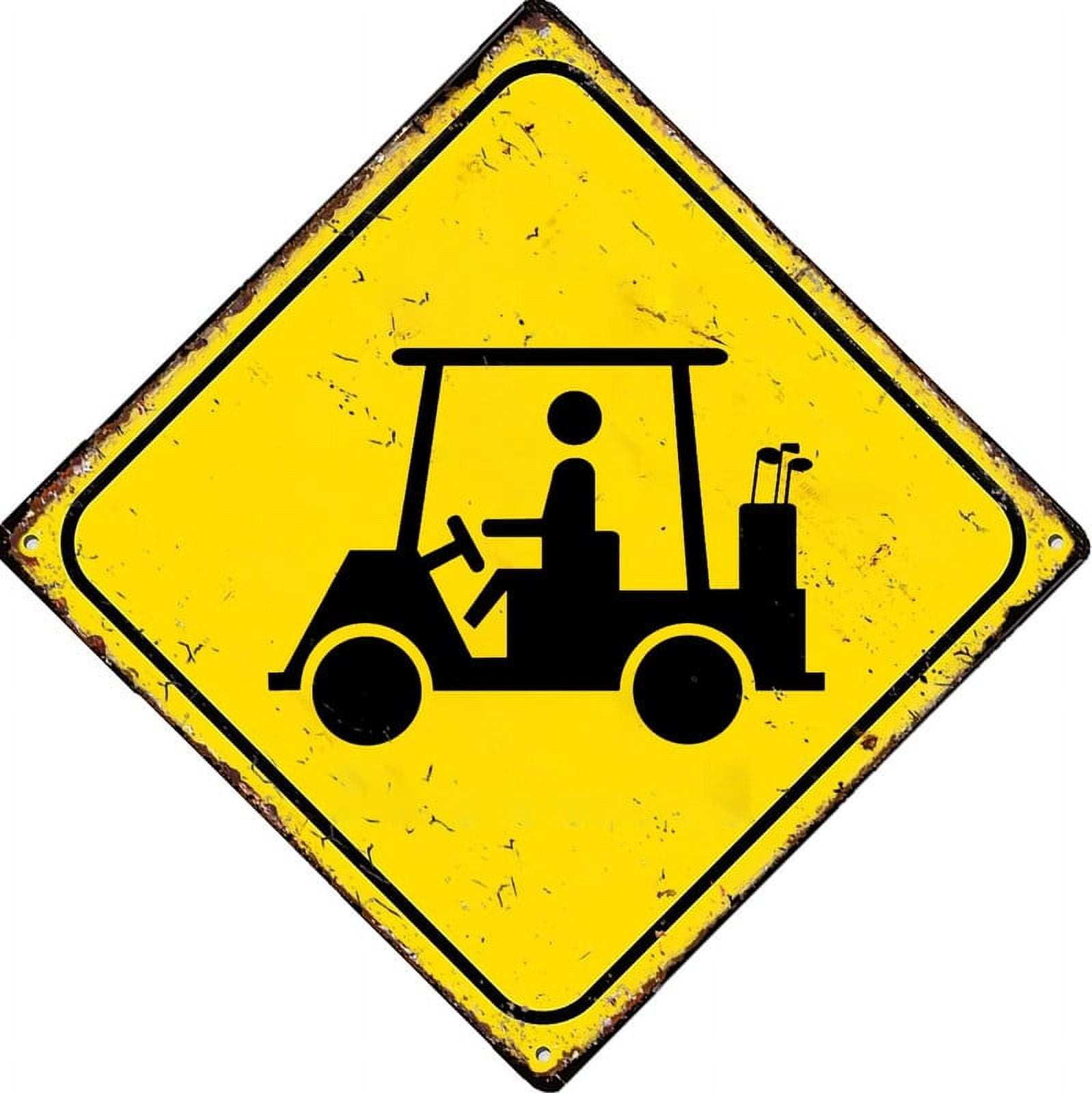 Golf Cart Crossing Outdoor Street & Home Bar Club Kitchen Restaurant ...