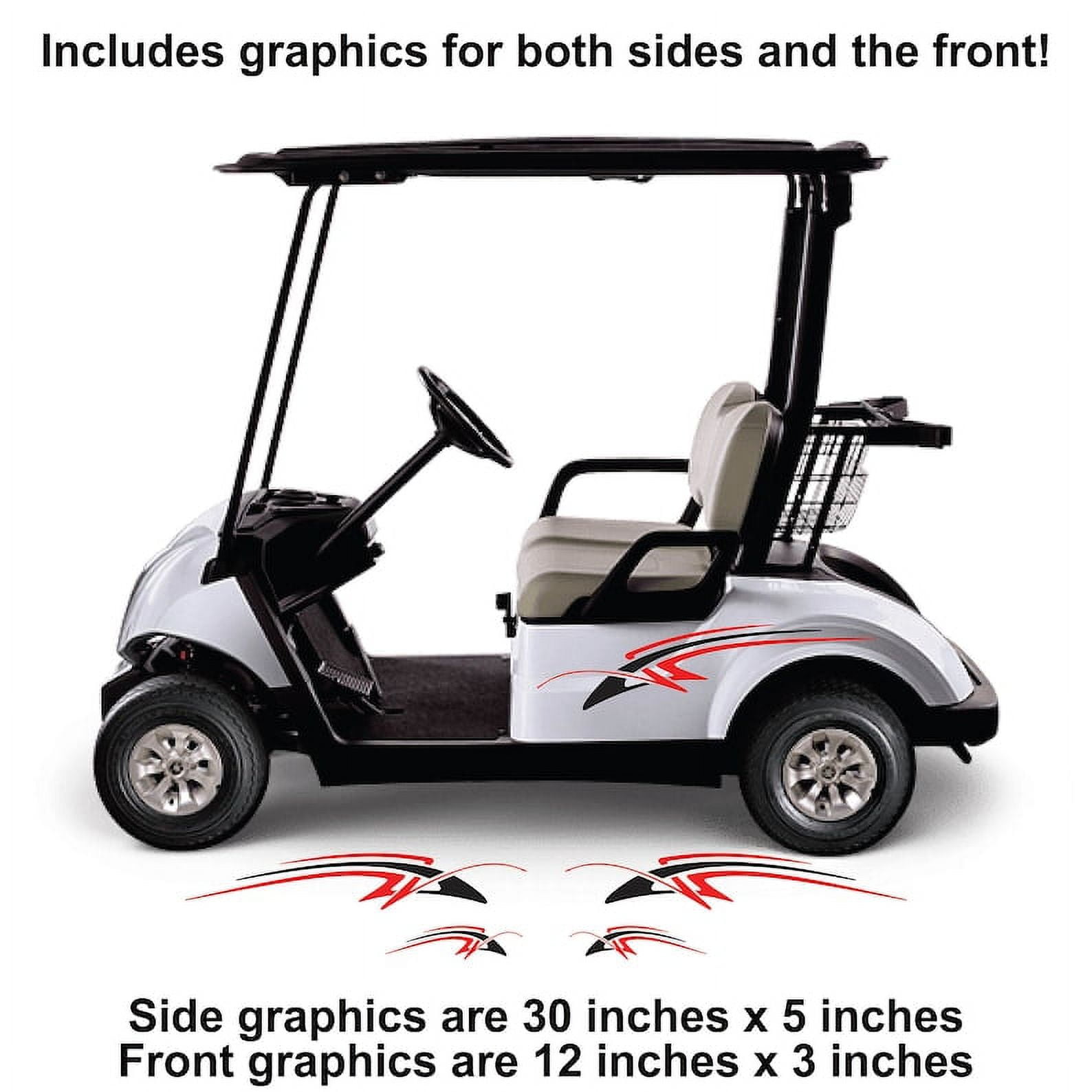 Golf Cart Graphics Vinyl Graphics Decals ATV Decals UTV decals- Many ...