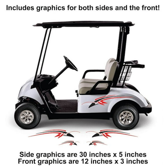 Golf Cart Graphics Vinyl Graphics Decals ATV Decals UTV decals- Many ...