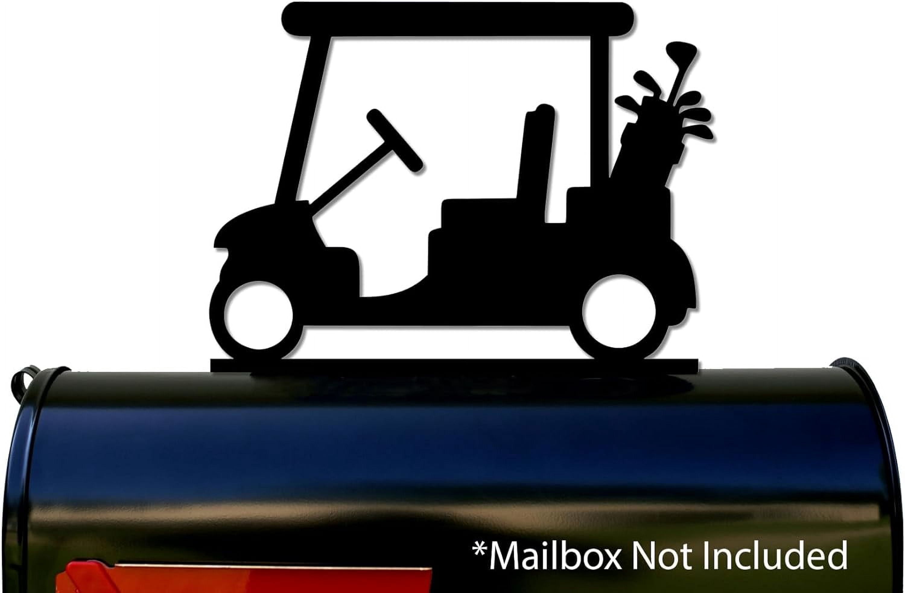 Golf Cart Mailbox Topper/Sign - Hardware Included - Walmart.com