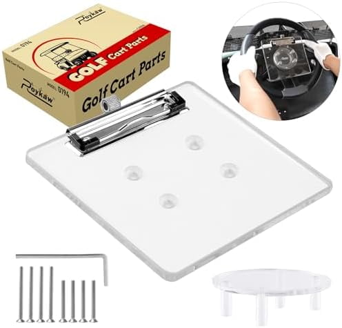 Golf Cart Scorecard Holder with Pencil Holder Compatible with EZGO ...