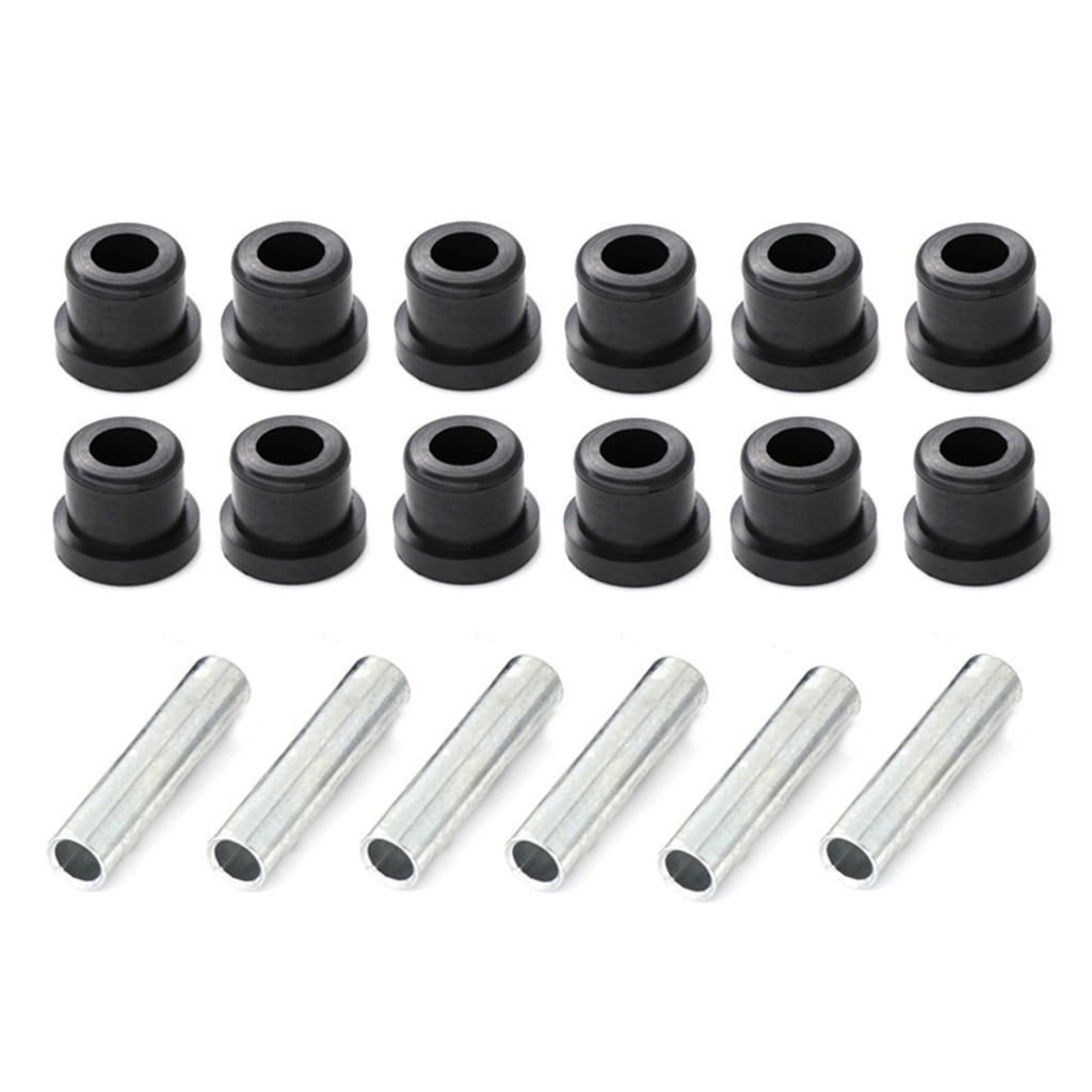 Golf Cart Shackle Bushing Set Stainless Steel Rubber Bushings For Rear ...