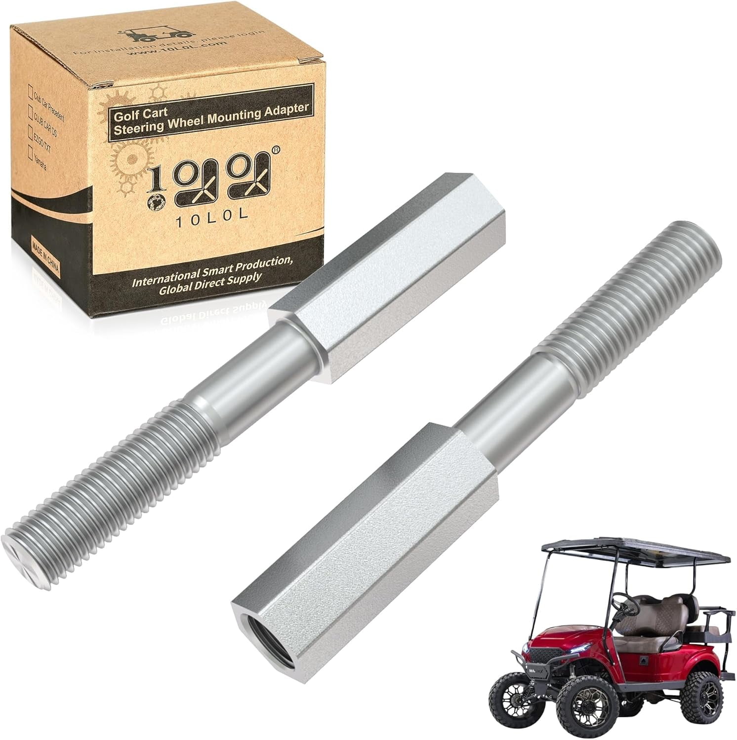 Golf Cart Shock Absorber Extension Rod For EZGO Club Car With Lifts Kit or Other Modifications ...