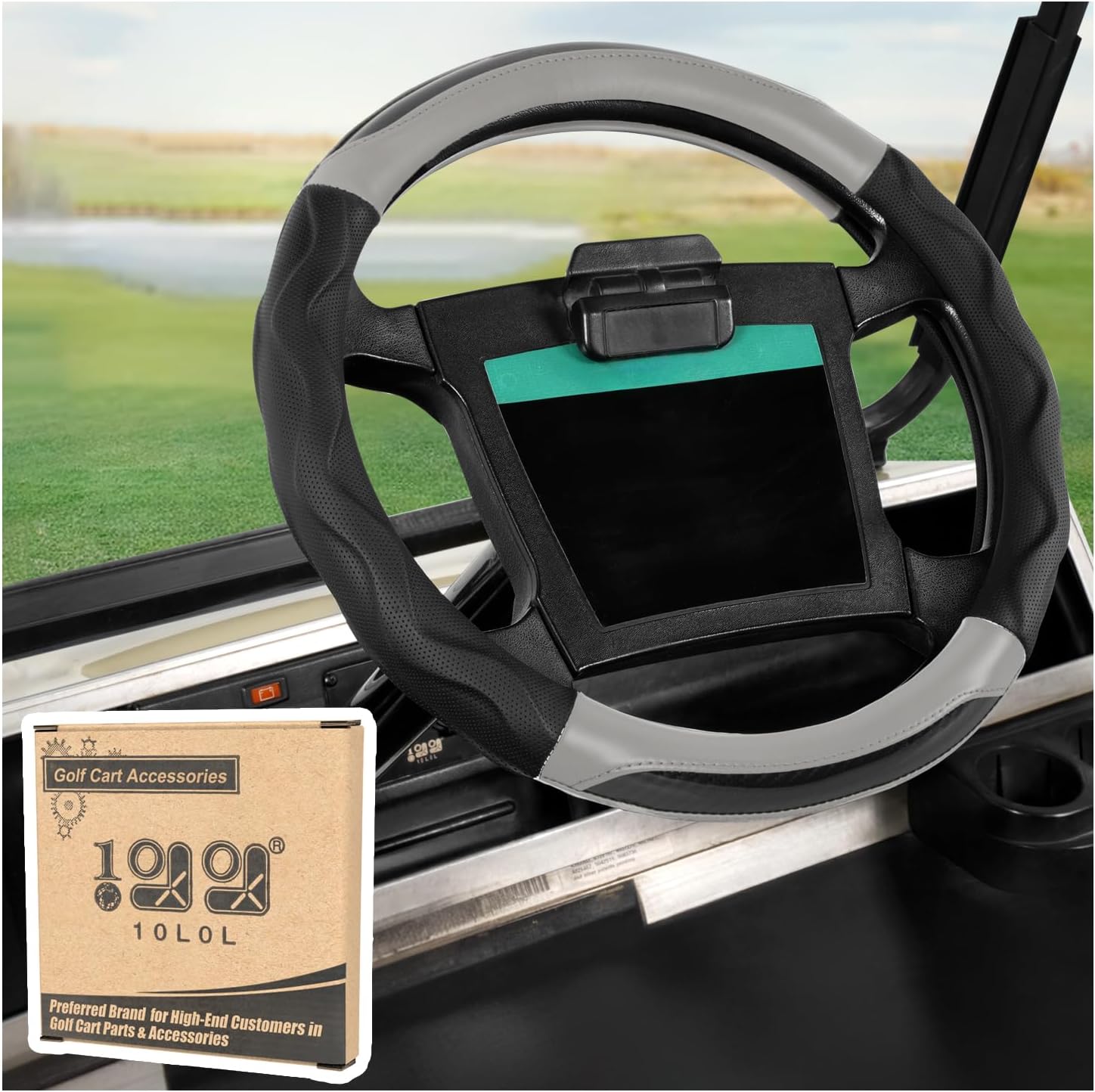 Golf Cart Steering Wheel Cover For Yamaha, Club Car Ds & Precedent, 14 ...