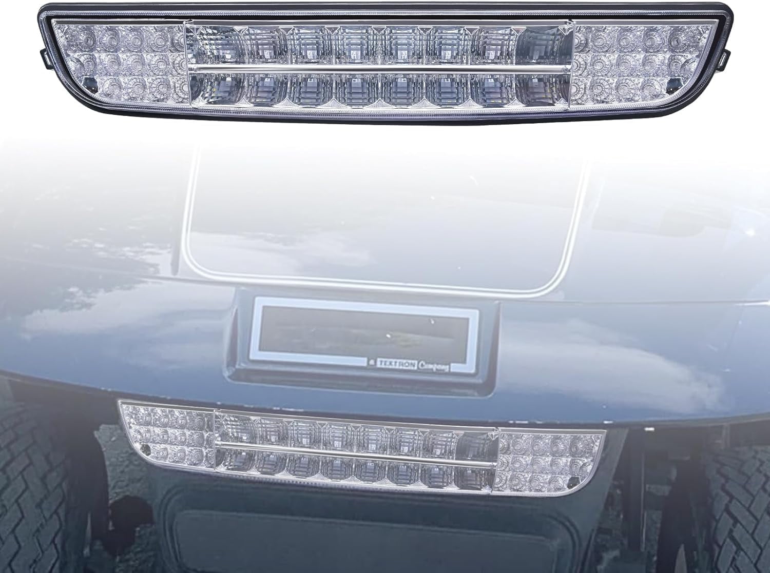 Golf Cart TXT LED Headlight Light Bar Compatible with EZGO TXT Gas and ...