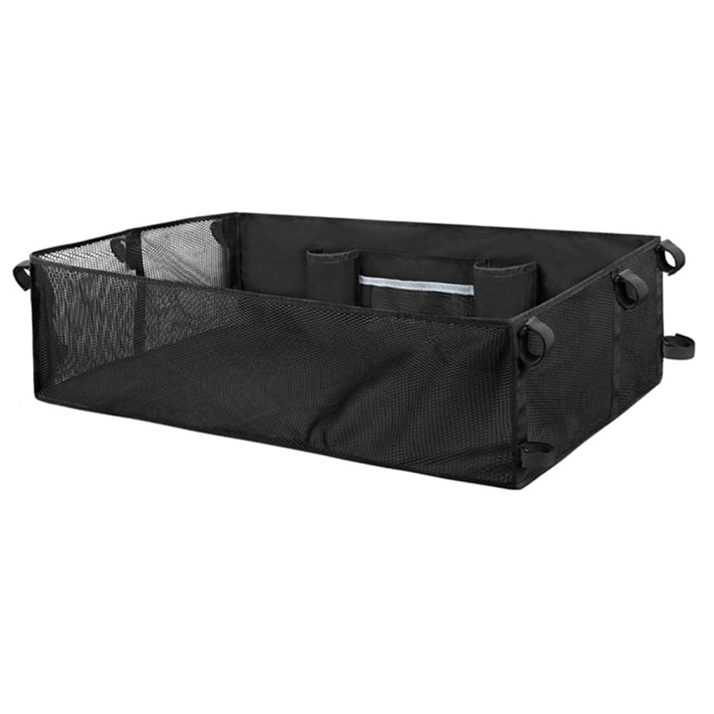 Golf Cart Trunk Organizer Mesh Storage Bag Large Capacity Foldable ...
