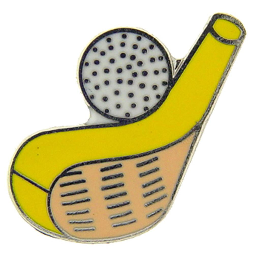 Golf Club & Ball Pin 1" - Walmart.com