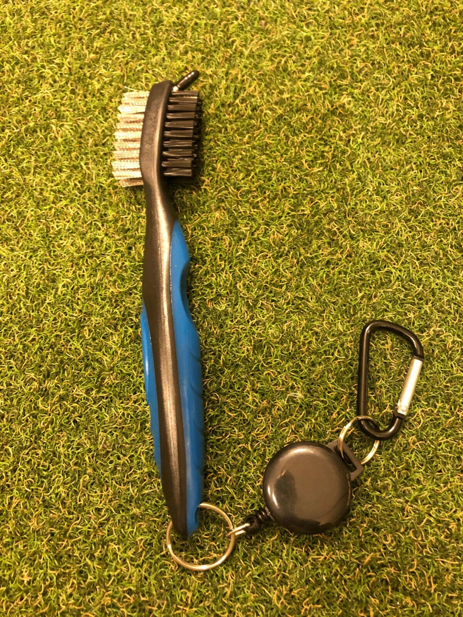 Golf Club Cleaning Brush 3-in-1 Double Sided / Retractable - Walmart.com