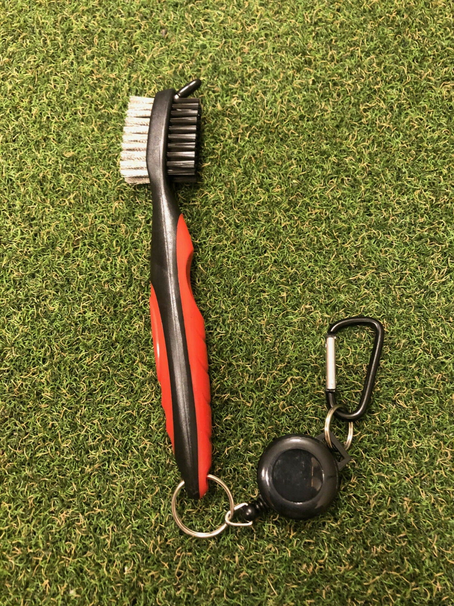 Golf Club Cleaning Brush 3-in-1 Double Sided / Retractable - Walmart.com