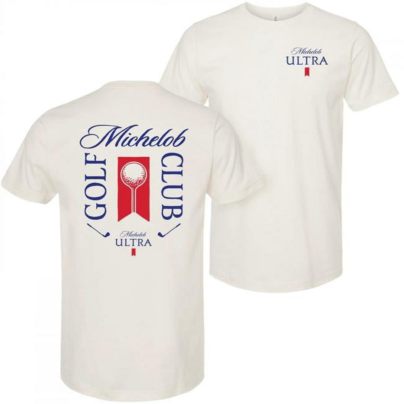 Golf Club Colorway Front & Back Print T-Shirt, Beige - Large - Walmart.com