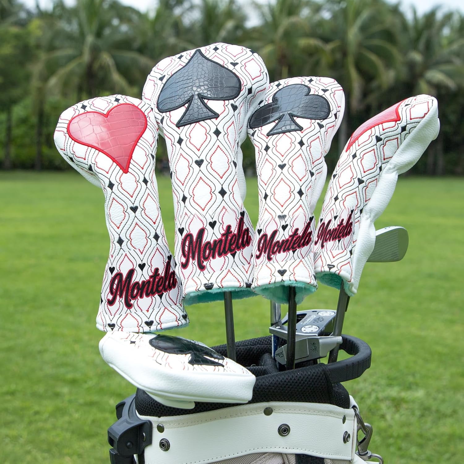 Golf Club Cover Poker Driver Headcover Fariway Wood Headcovers Hybrid ...