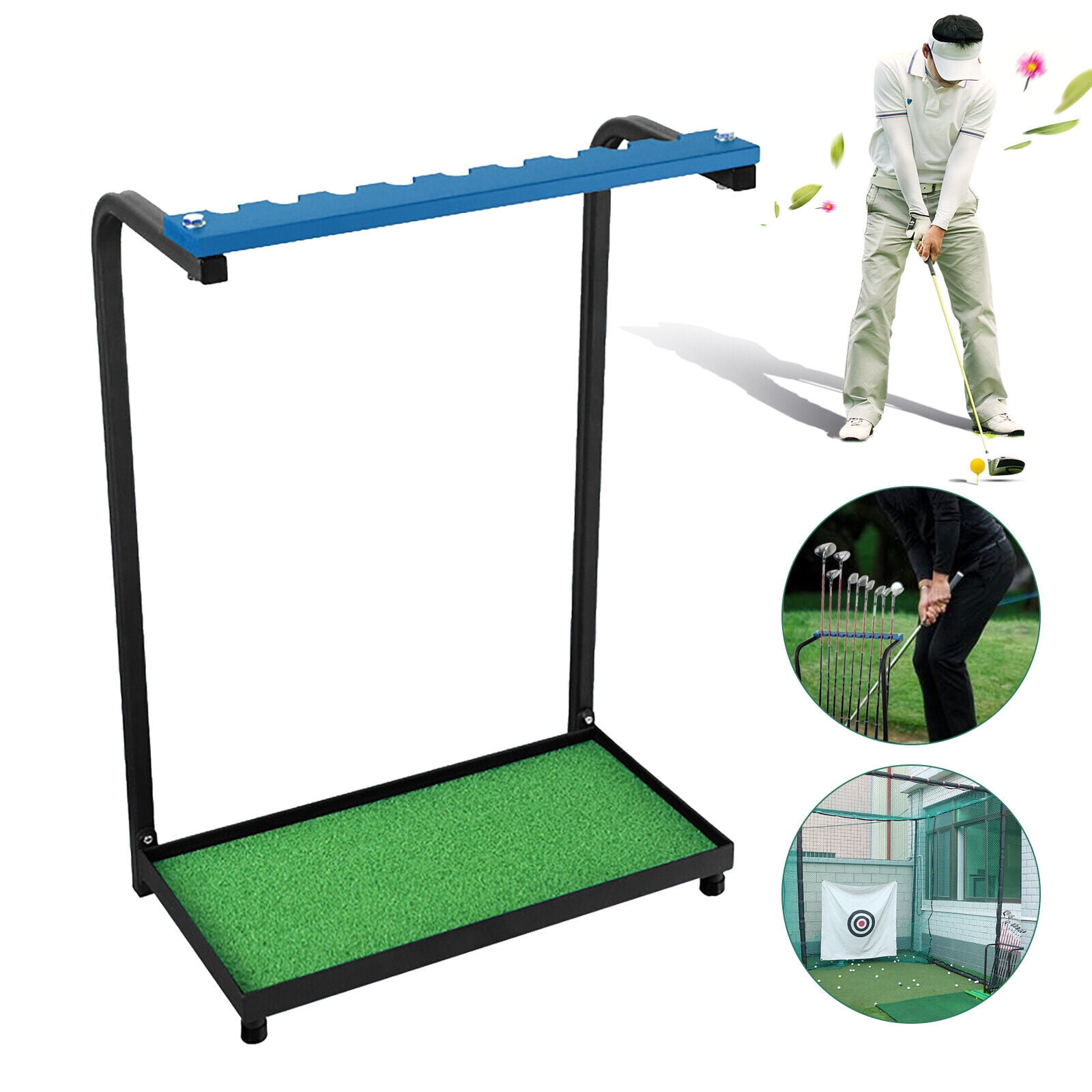 Golf Club Display Stand 9Slot Golf Club Storage Golf Putter Holder Rack ...