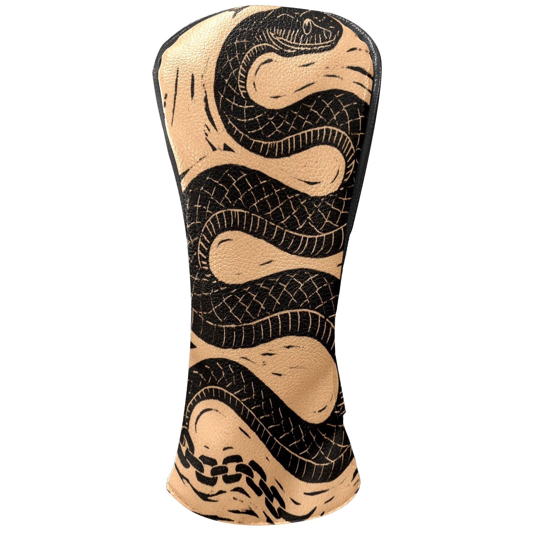 Golf Club Head Cover Waterproof Leather Golf Accessories HeadCovers Set ...