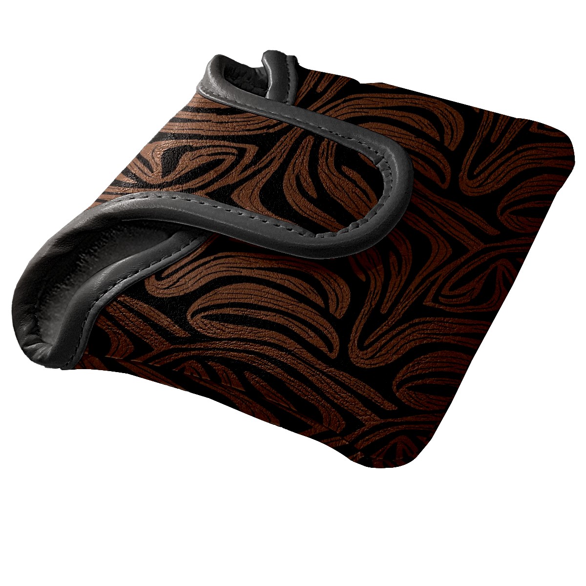 Golf Club Head Cover Waterproof Leather Golf Headcovers Velvet Lined ...