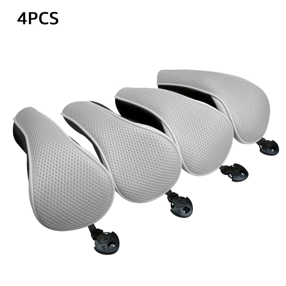 Golf Club Head Covers Hybrid Headcovers Set Interchangeable Number Tags ...