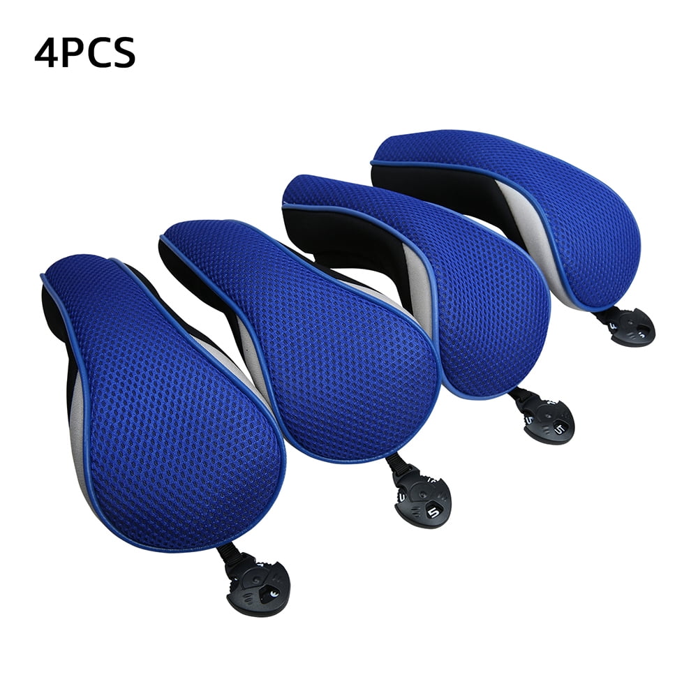 Golf Club Head Covers Hybrid Headcovers Set Interchangeable Number Tags ...