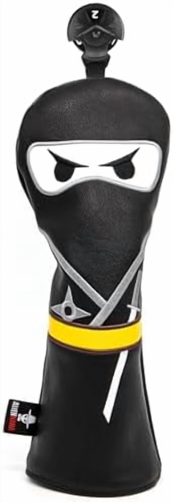 Golf Club Headcover 3 Wood Headcover Ninja Design Magnetic Closure ...