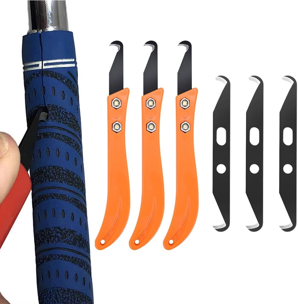 Golf Club Knife, 2025 Upgraded Golf Grip Tape Stripper Remove Tool ...
