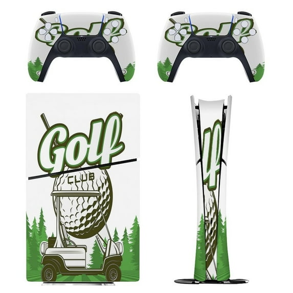 Golf Club PS5/PS5 Pro/PS5 Slim Digital Disc Skin Sticker For Console ...