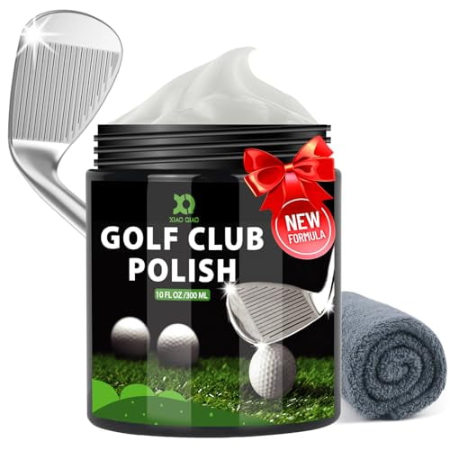 Golf Club Polish and Golf Club Cleaner Kit, 300ml 3-in-1 Rust, Scuff ...