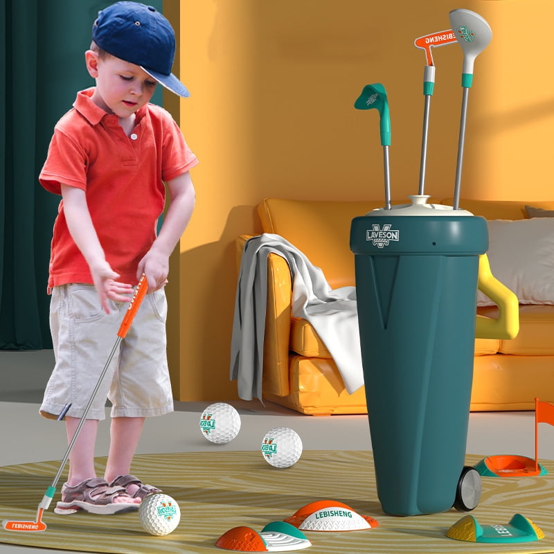 Golf Club Set With 1 Golf Club, 3 Interchangeable Heads, Electric Golf ...