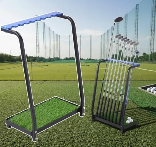 Golf Club Stand, Golf Putter Holder Display Rack Indoor Holds 9 Putters ...