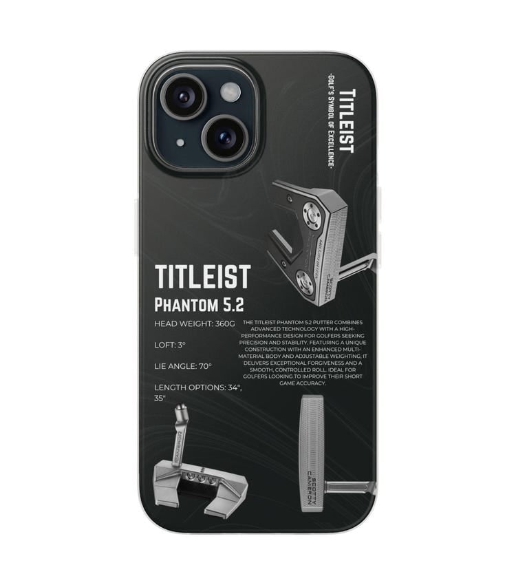 Golf Club Style Titleist Golf Gift Heavy-Duty Protective Case for ...
