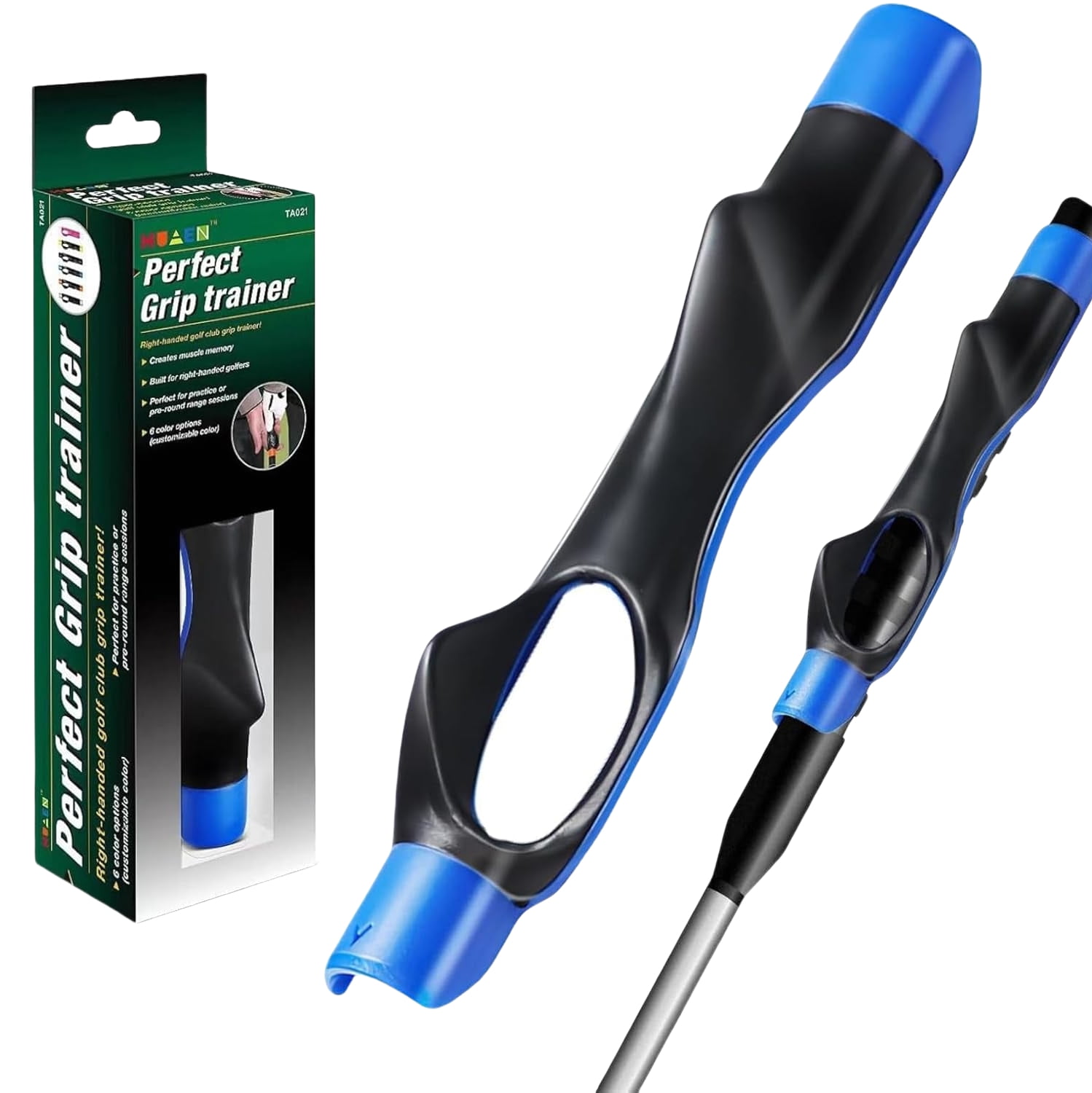 Golf Club Training Grip, Golf Swing Trainer Training Grip Club Posture Practice Alignment ...