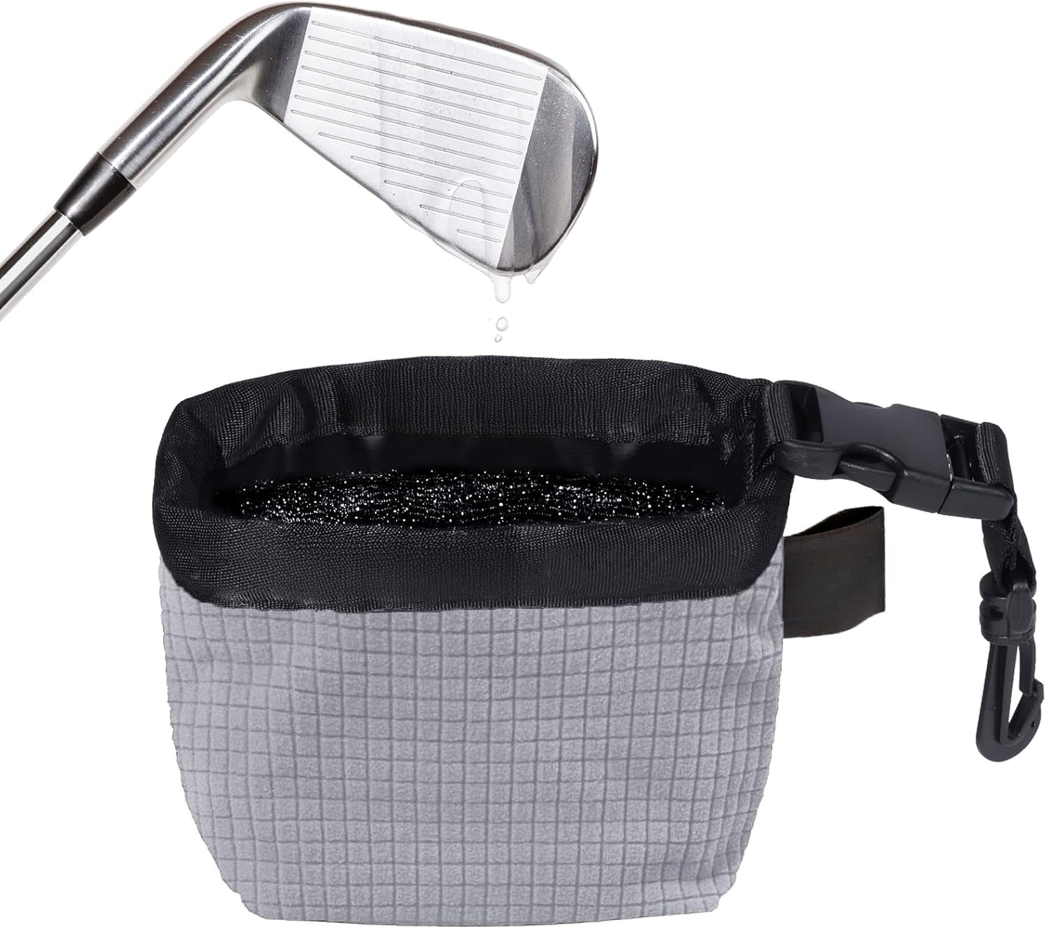 Golf Club and Golf Ball Cleaning Bag, Waterproof Clean Face Technology ...