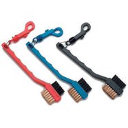 QiShi 2-Pack Golf Club Brush Groove Cleaner with Retractable Zip-line ...