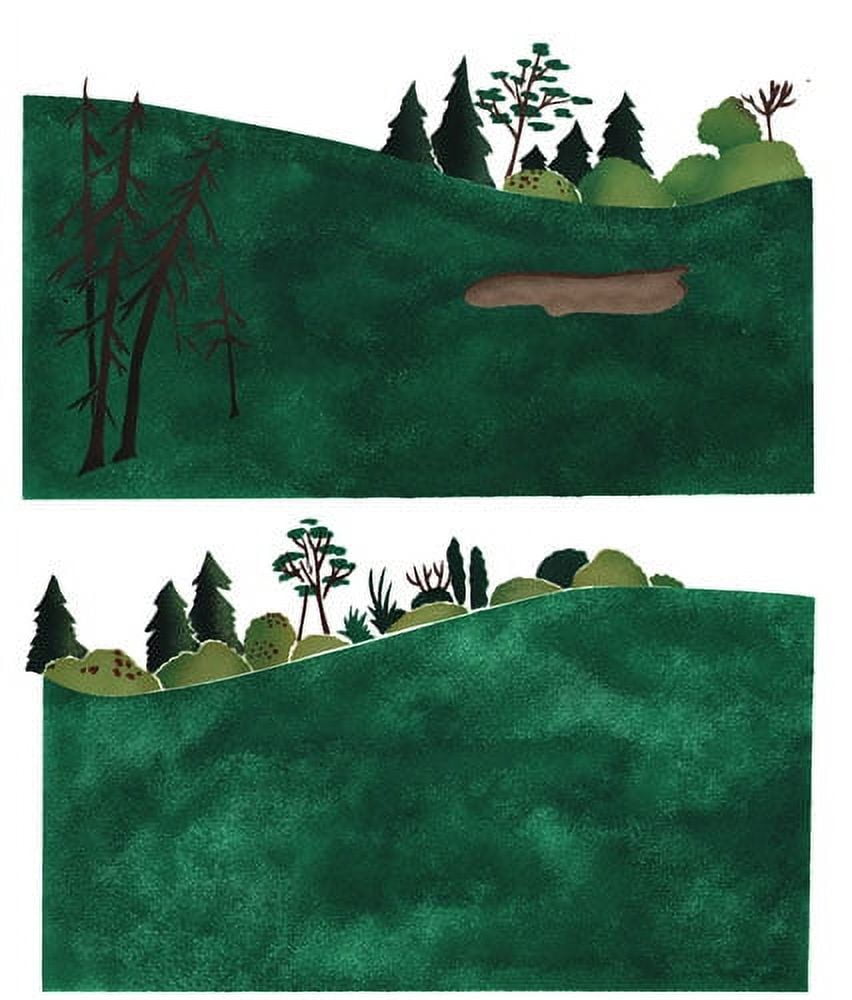 Golf Course Wall Stencil - DEE562A by DeeSigns - Walmart.com