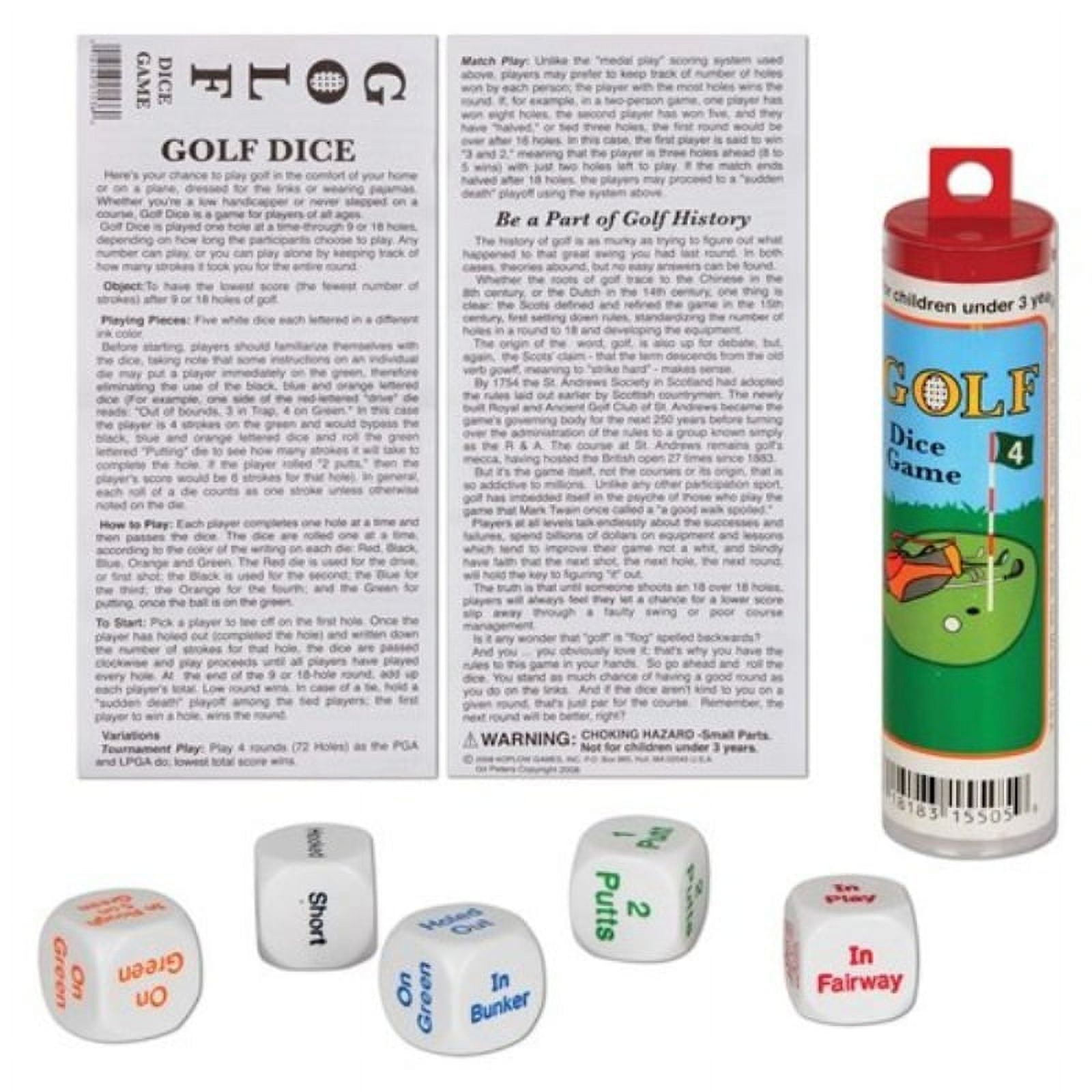 Golf Dice Game - Walmart.com