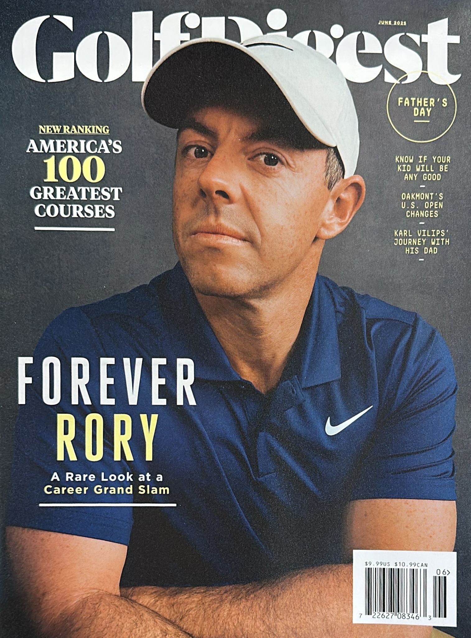 Golf Digest Magazine June 2025 - FREE SHIPPING - Walmart.com