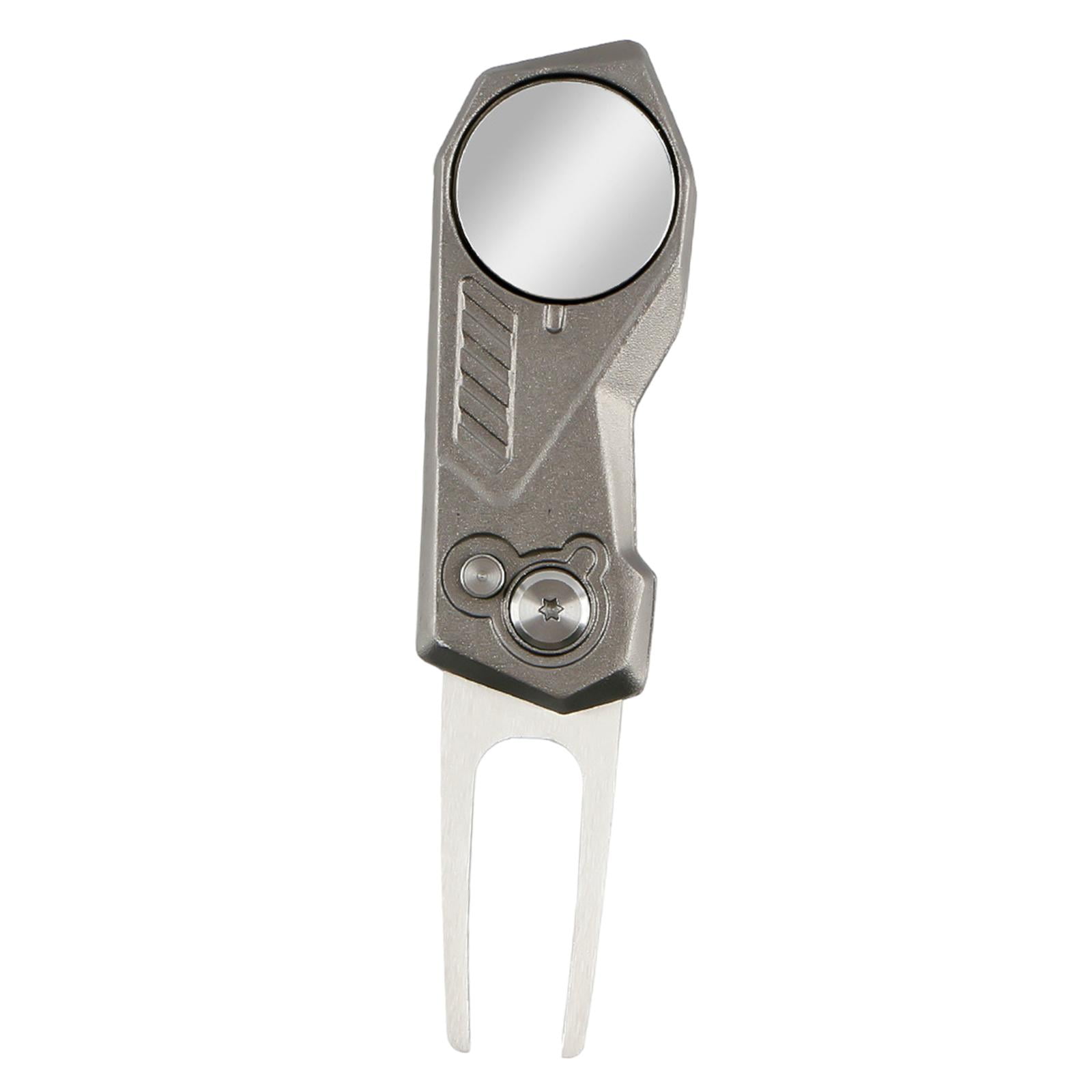 Golf Divot Tool Equipment Portable L Golf Repair Pitch Fork Mark Repair ...