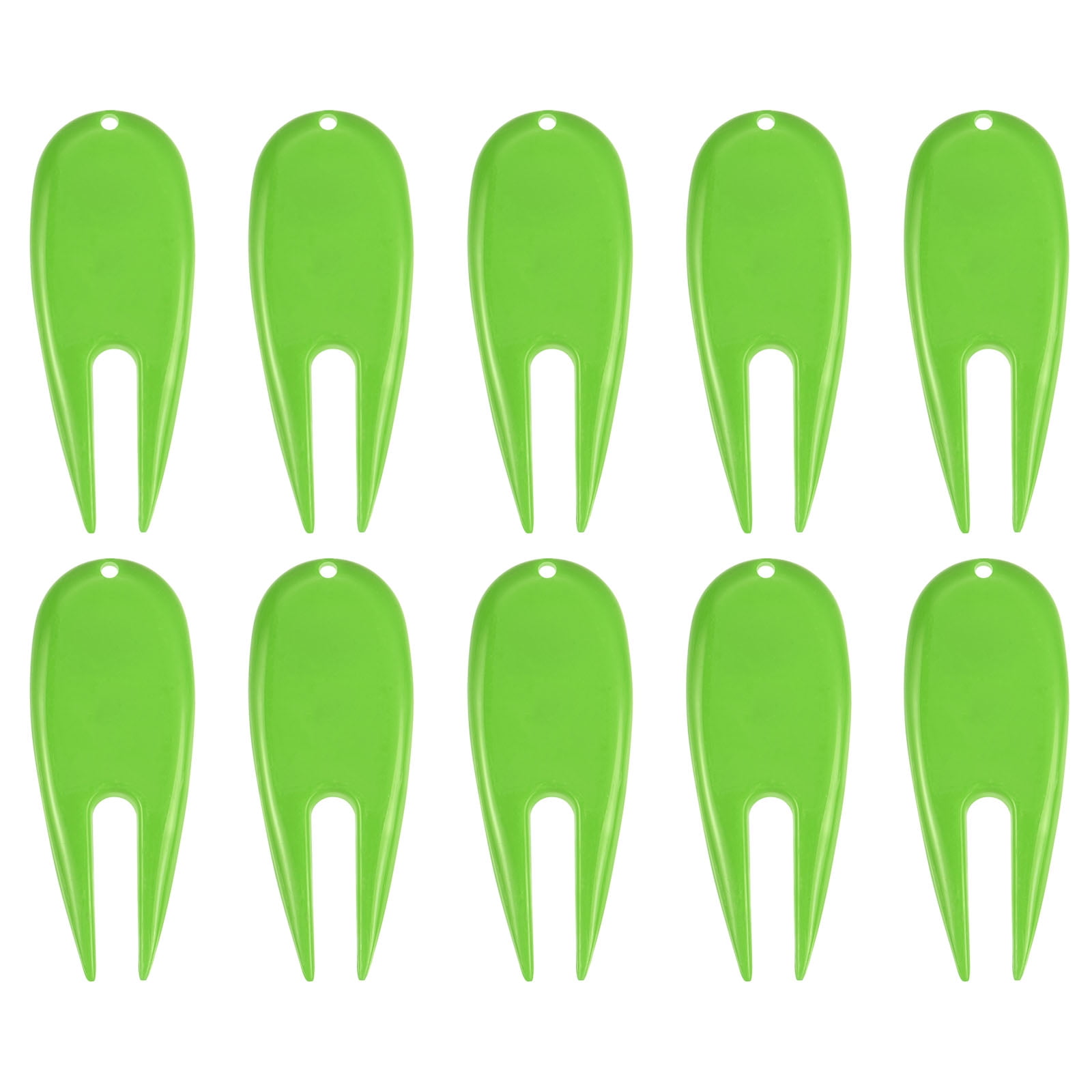 Golf Divot Tool Plastic Golf Repair Tool Ball Marker for Golfer, Green ...