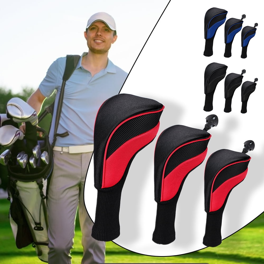 Golf Driver Wood Head Covers with Long Neck - Walmart.com