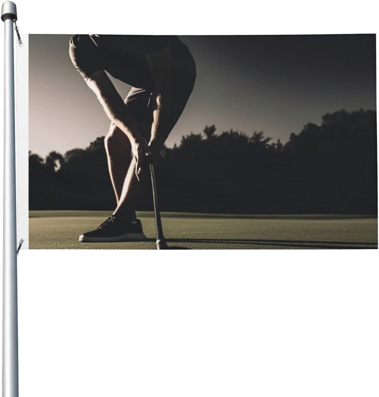 Golf Fitness Garden Flag Welcome Flags for Outside Holiday Banner with ...