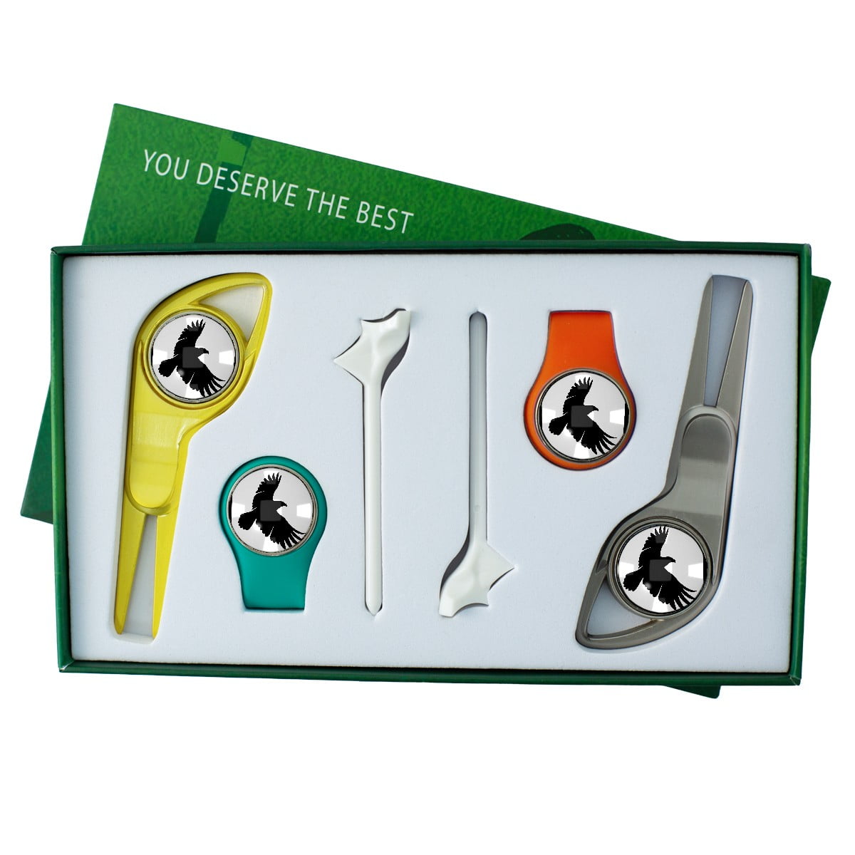 Golf Gift Box for Men Portable Golf Accessories Set with Golf Ball Tees ...