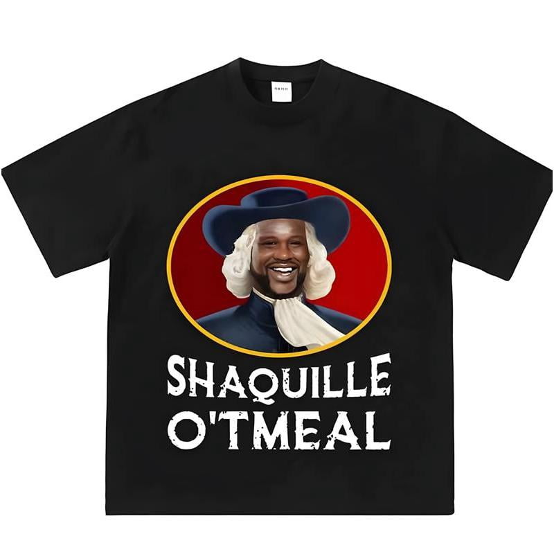 Golf Gift T-Shirt For Men And Women Shaquille Oatmeal Funny Meme T ...