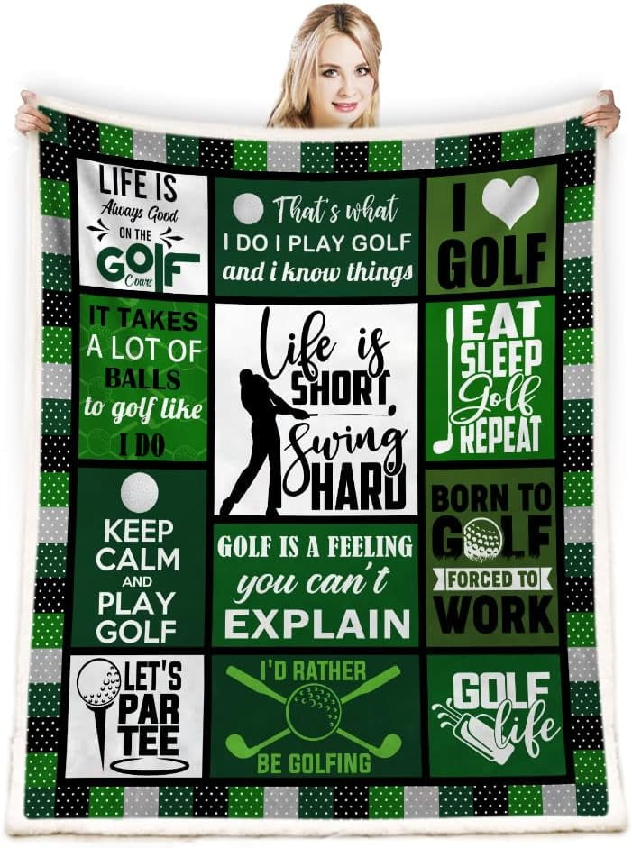 Golf Gifts for Men Women,Golf Throw Blanket,Funny Golf Gifts,Golf Gifts ...
