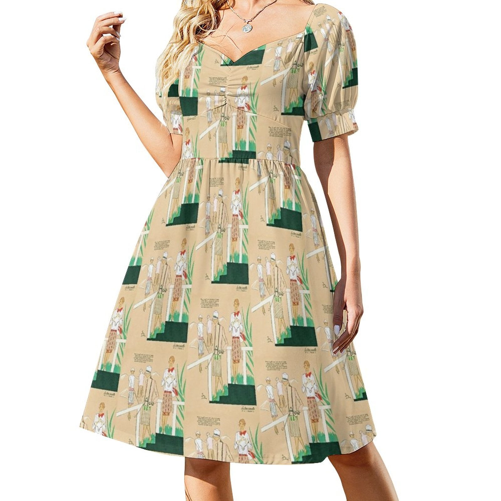 Golf Girl Fashions Roaring Twenties Dress dress summer 2025 women Casual dresses Woman clothing ...