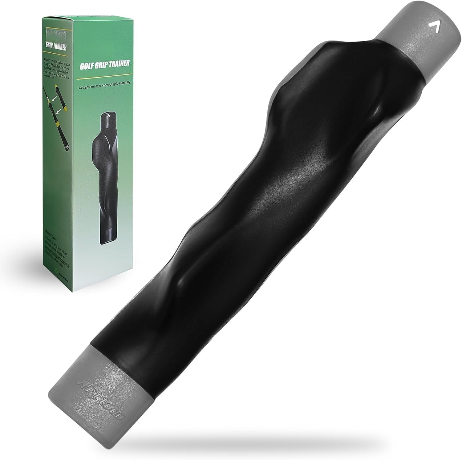 Golf Grip Trainer, Right or Left Handed Golf Aid for Levels of Golfers ...
